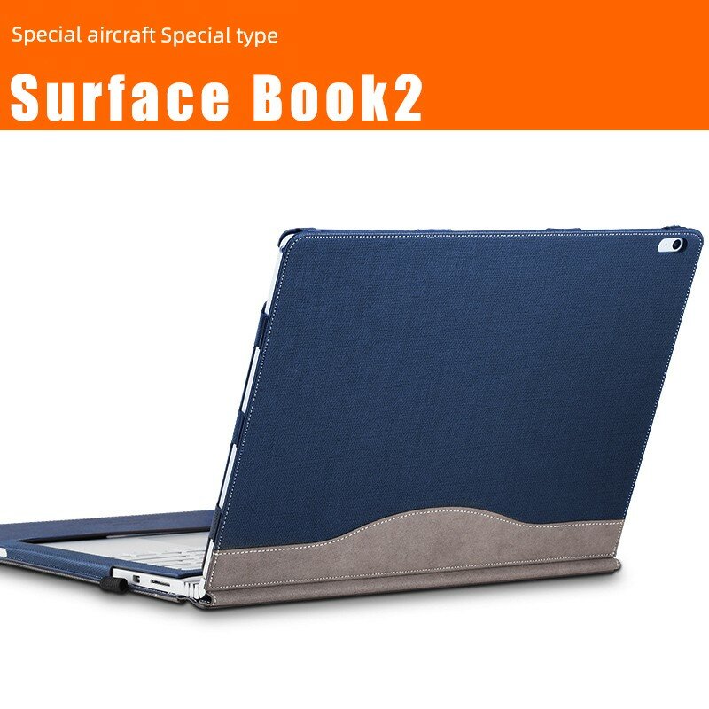 Кейс для ноутбука Microsoft Surface Book 1/2/3 13.5 дюймов, глубокий синий, защитный чехол для надежной защиты и