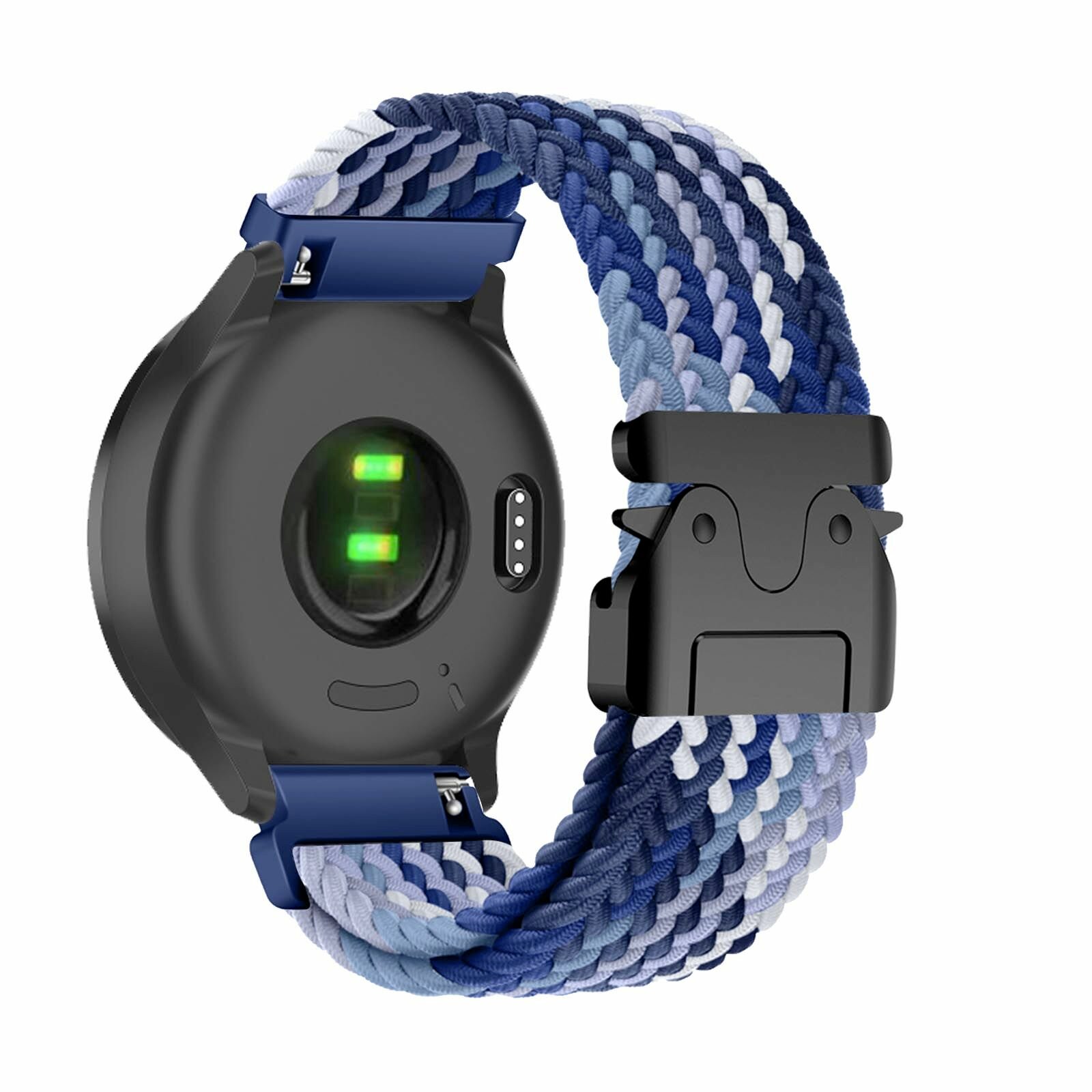 Нейлоновый спортивный ремешок для Garmin Venu 3S/ Venu 2S, Эластичный тканевый Ремешо с магнитной застёжкой запасной ремешок аксессуар для часов