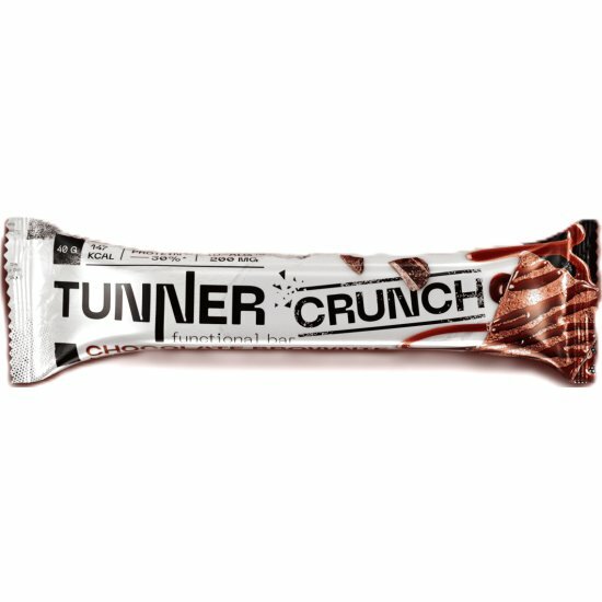Протеиновый батончик Tunner CRUNCH со вкусом Шоколадный Брауни 40 гр