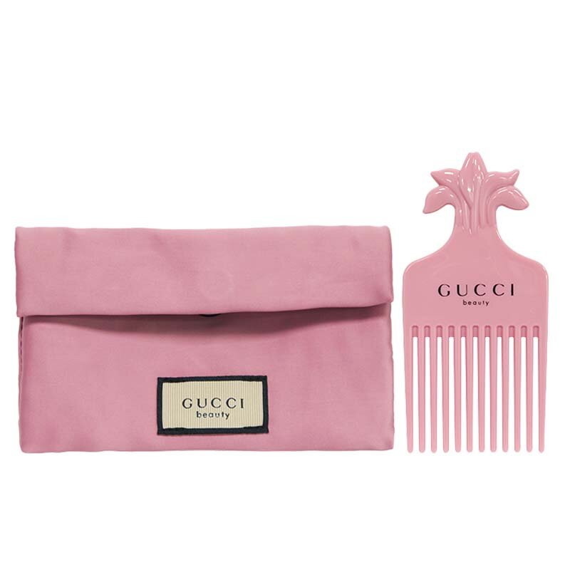Набор для макияжа унисекс GUCCI Dreamy Gardenia розовый с цветочным принтом портативный 192003394