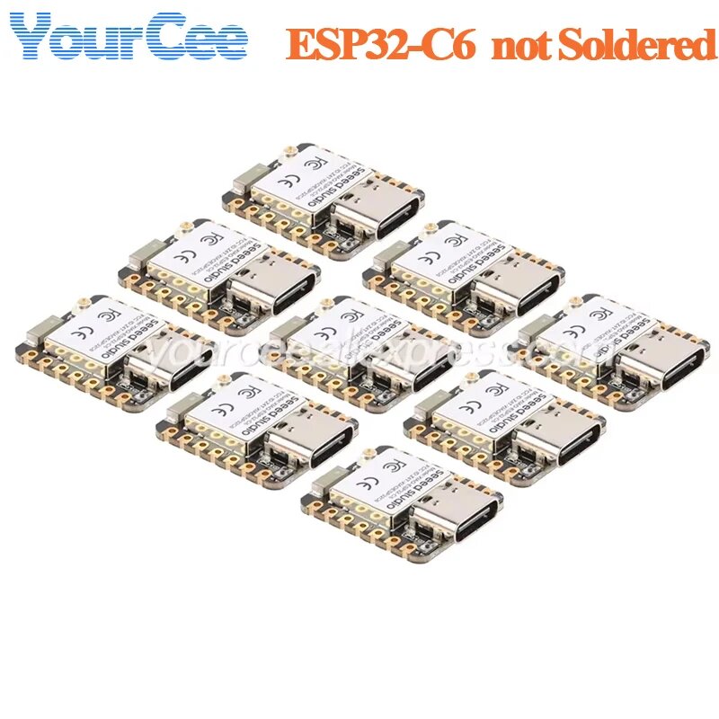 ESP32C6 Development Board Бежевый, 9шт