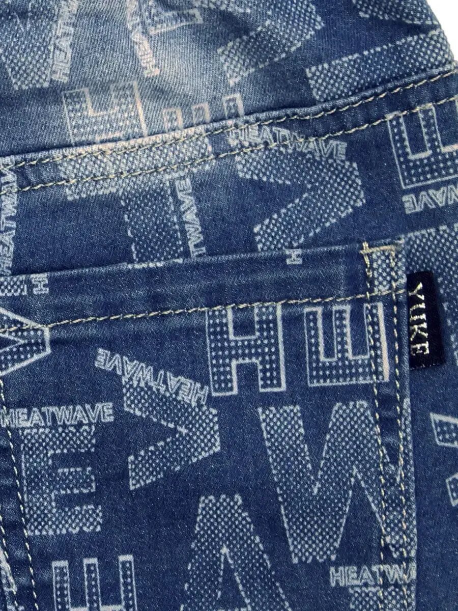 Джинсы Yuke jeans Базовая коллекция, размер 16/104, синий — фото 1