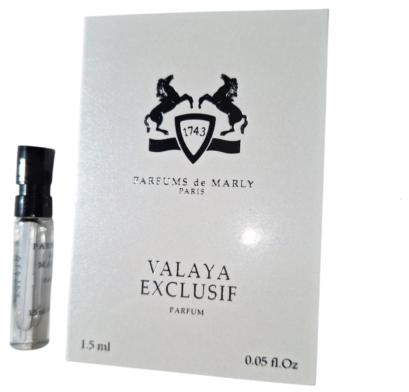Пробник Parfums De Marly Valaya Exclusif 1.5 мл - женская парфюмерная вода