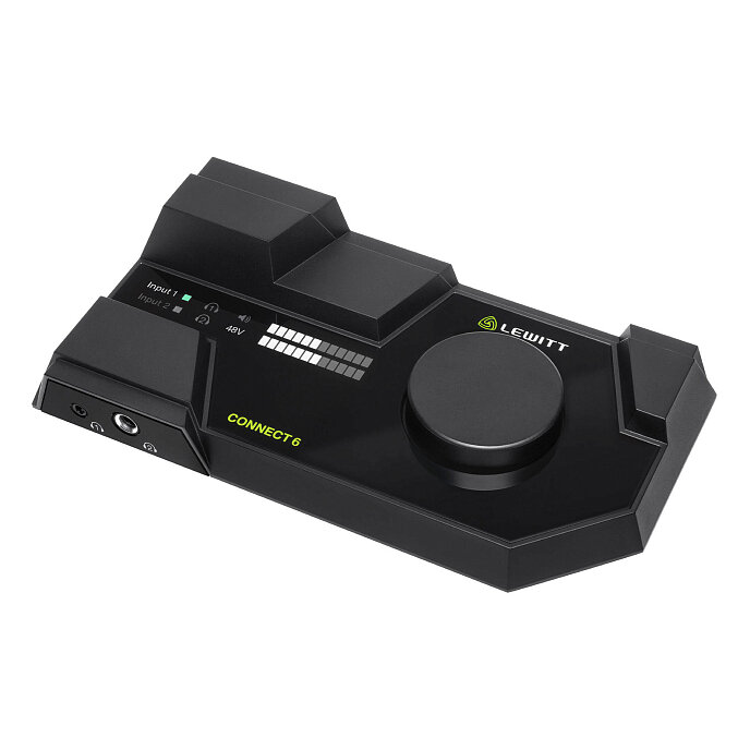 Аудиоинтерфейс Lewitt CONNECT 6, студийный, USB-подключение, 24бит/96кГц — фото 1