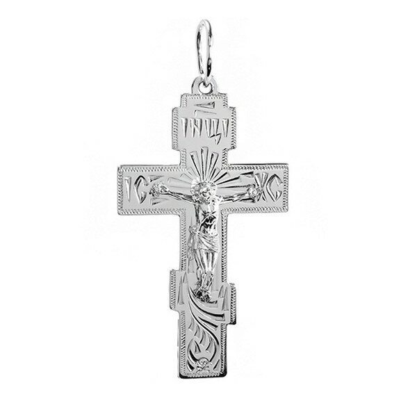 Крестик JEWELIN, серебро, 925 проба