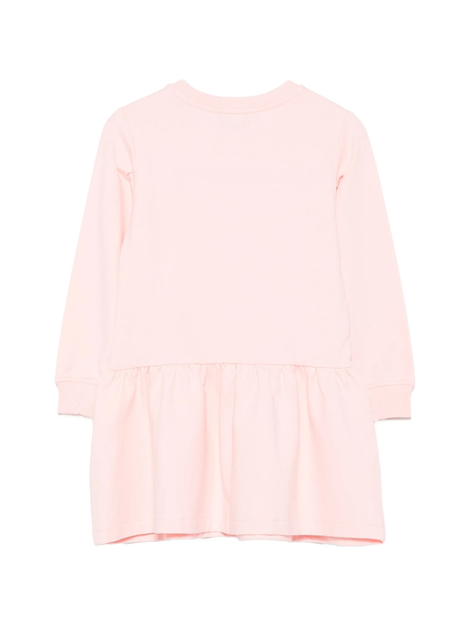 Платье MOSCHINO Teddy Bear ruffled dress, размер 140, кораллово-розовый — фото 1