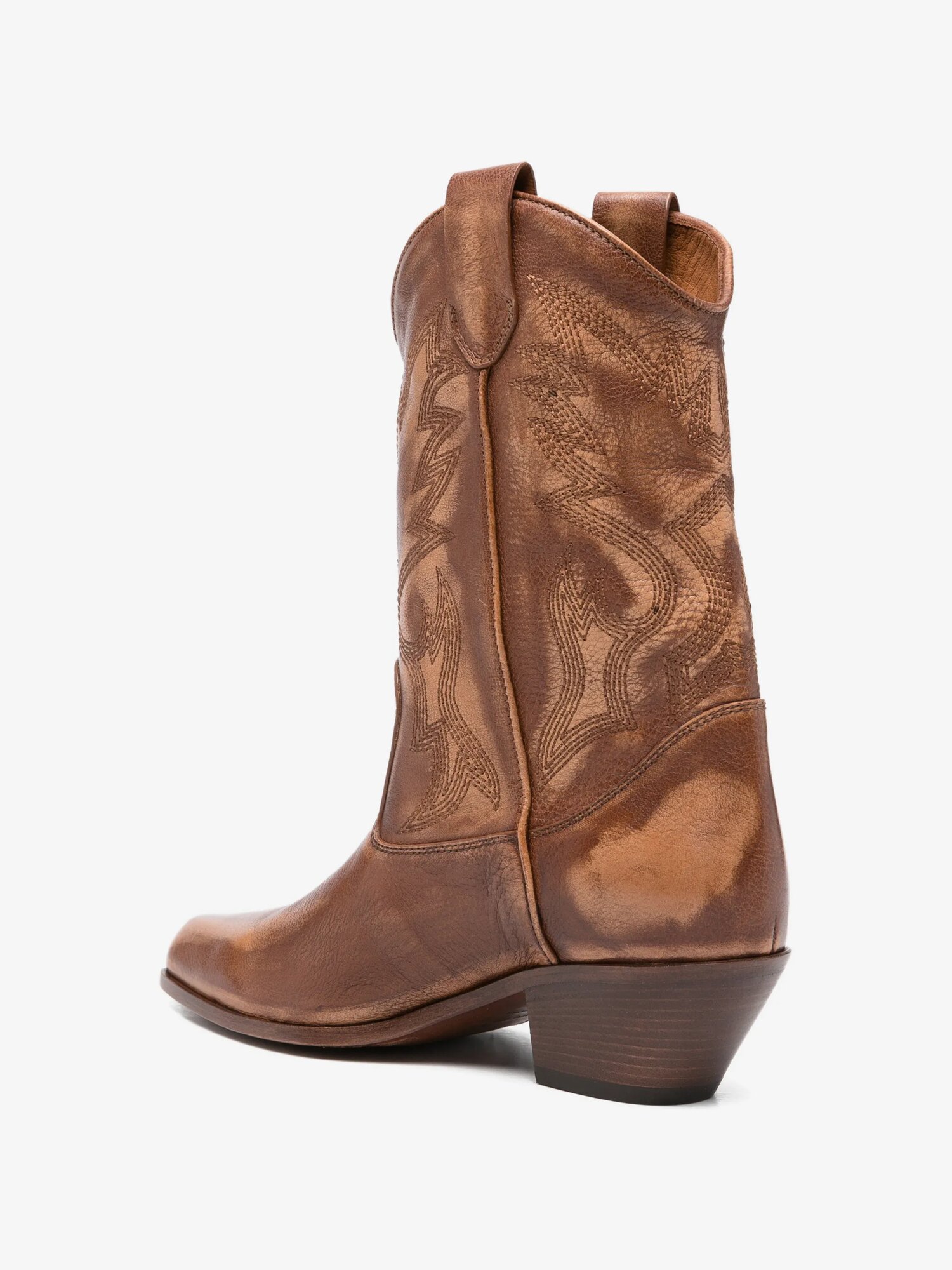 Ботинки Vic Matie Leather cowboy boots, размер 36, brown — фото 1
