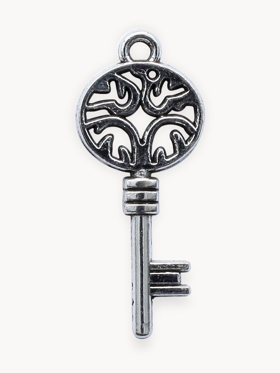 Подвеска декоративная металлическая Ключ, Astra&Craft, 4AR060, 2 шт