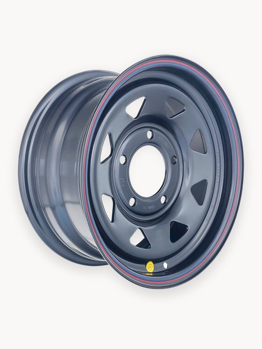 Диск усиленный ВАЗ нива стальной черный 5x139,7 7xR15 d98,5 ET+25 (треугольник)