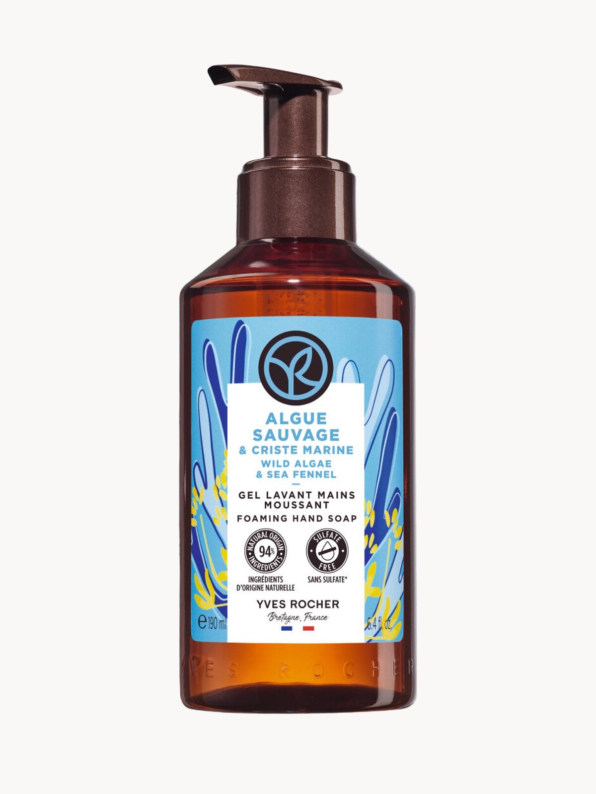 Yves Rocher Жидкое мыло для рук «Морские водоросли и морской фенхель»