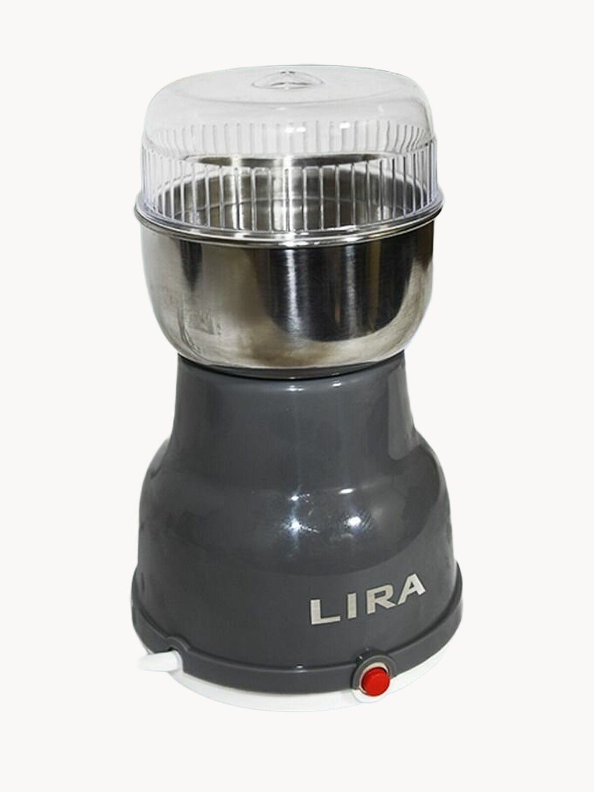 Кофемолка электрическая Lira LR 0309, 150 Вт, вместимость 120 гр.