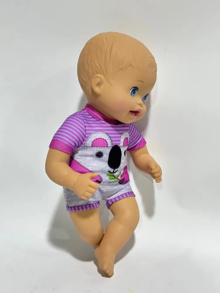 Mattel Little Mommy Кукла-пупс 30 см Набор резиновых кукол для ролевых игр Можно купать Коллекционная
