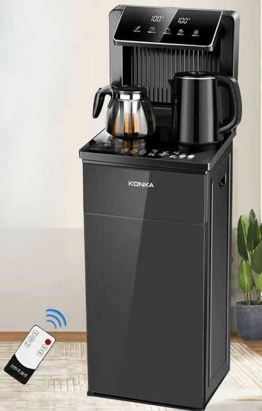 Полностью автоматический диспенсер для воды KONKA KONKA, Smart Tea Bar Machine, Smart Dual Screen, Dual Kettle Configuration, Black -JU