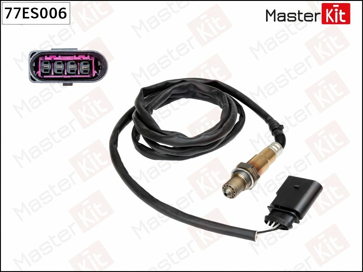 Датчик кислорода, лямбда-зонд для Шкода Октавия 1, Фольксваген Гольф 4, Джетта 5, Поло, Классик 77ES006 MASTERKIT
