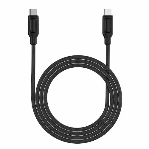 Кабель для зарядки Momax Elite 100W USB-C в оплетке 2 м - Black