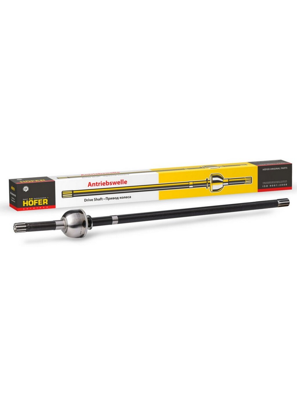 Привод (ШРУС) для а/м УАЗ мост Спайсер, колея 1445 мм, длинный левый "HOFER" L=1040 мм