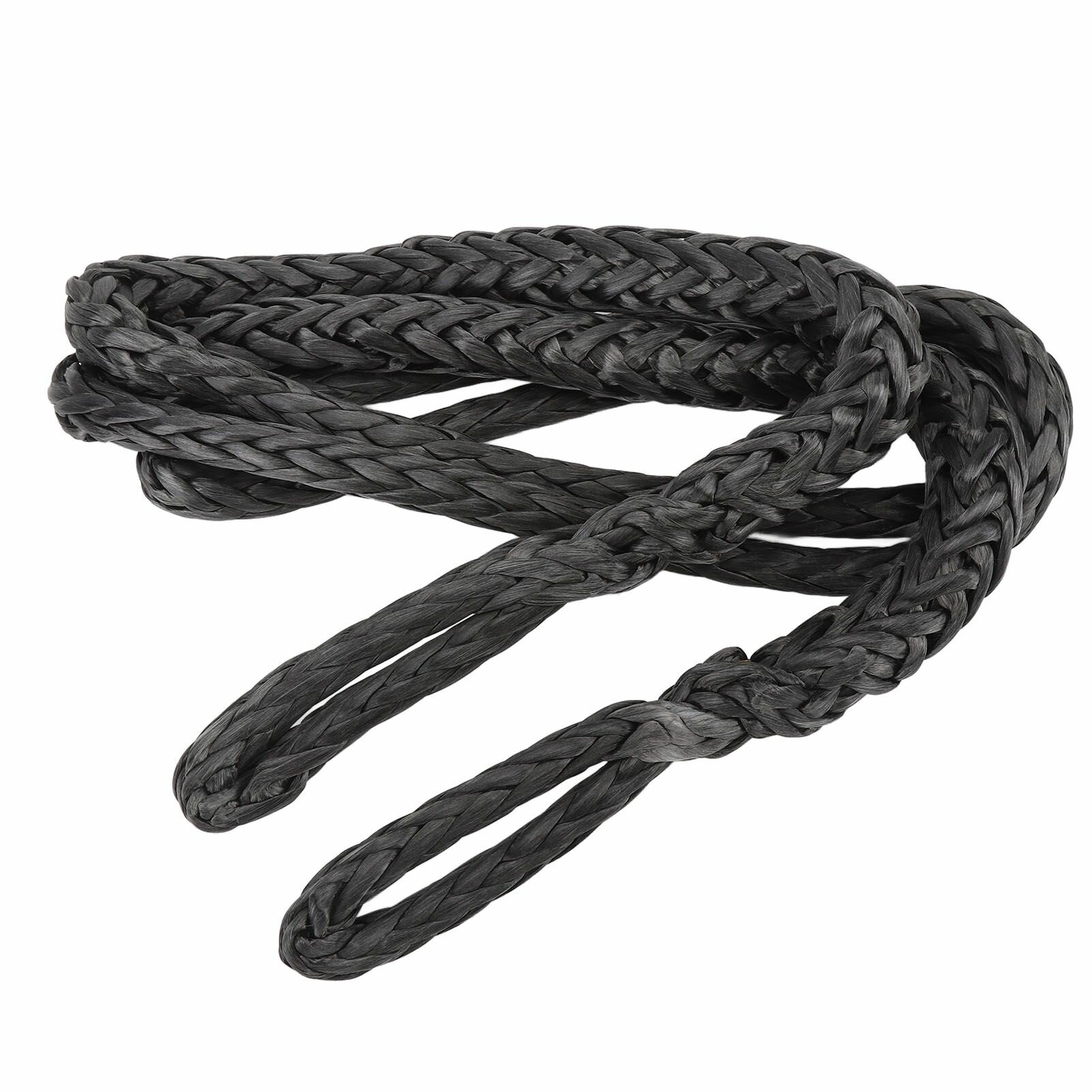 1/2 дюйма X 6,56 фута удлинитель троса лебедки прочность на разрыв 26455 фунтов удлинитель троса для буксировки лебедки для внедорожников ATV UTV SUV