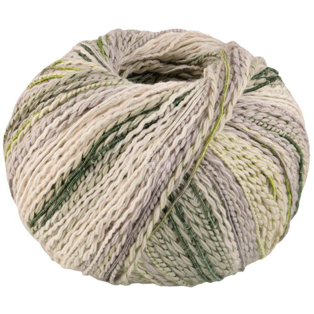 Пряжа для вязания Lana Grossa Torto (01) 2 мотка по 50 г/120 м