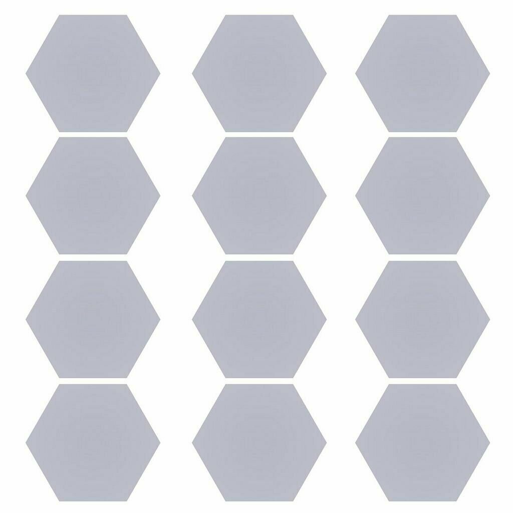 12 шт. шестиугольная акустопоглощающая панель, полиэстеровая звукоизоляционная настенная плитка