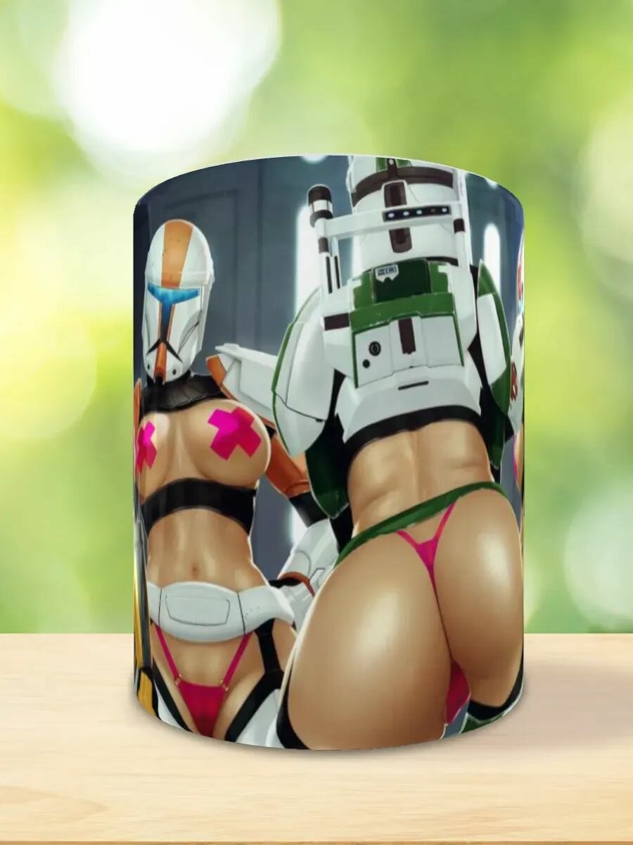 Кружка Star Wars in bikini (англ.)