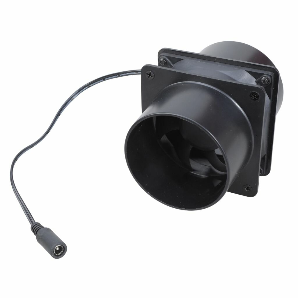 Канальный вентилятор диаметром 8 см с 2 воздуховодами, обычный вентилятор напряжением 12 В