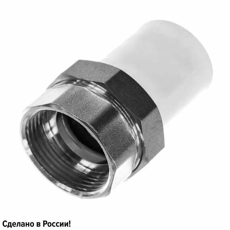 Муфта разъемная Ростерм 1 1/4"x40 мм ВР полипропилен