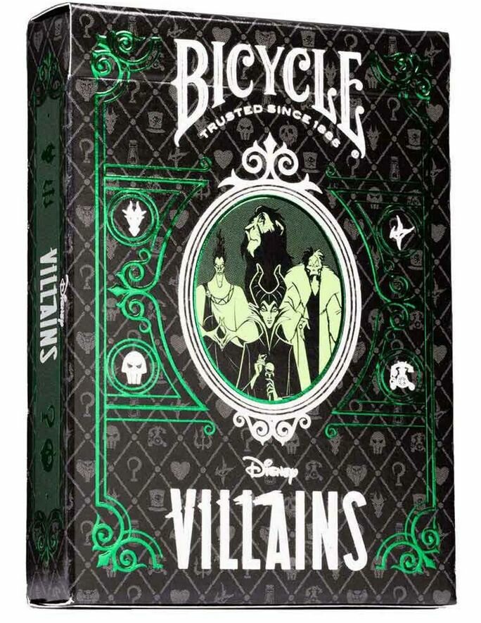 Карты игральные Bicycle Villains green