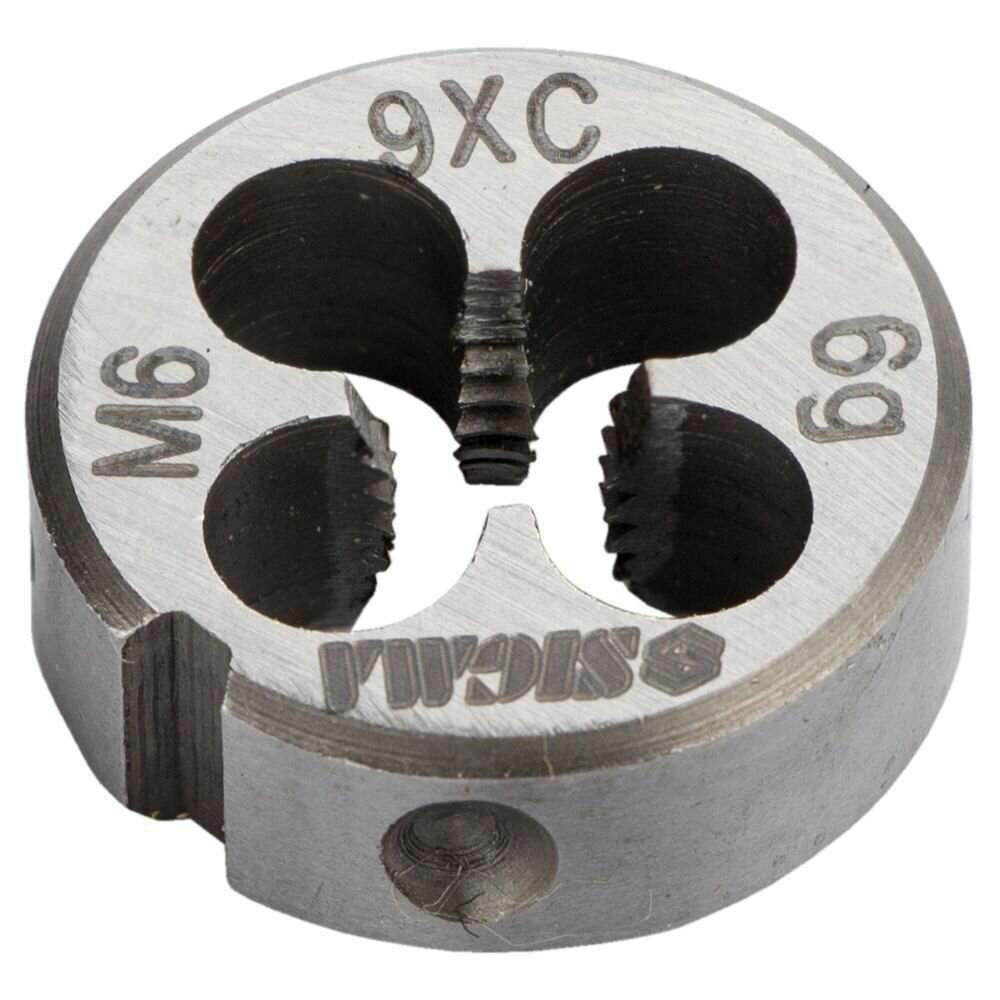 Плашка метрическая М6*1.0мм правая резьба SIGMA