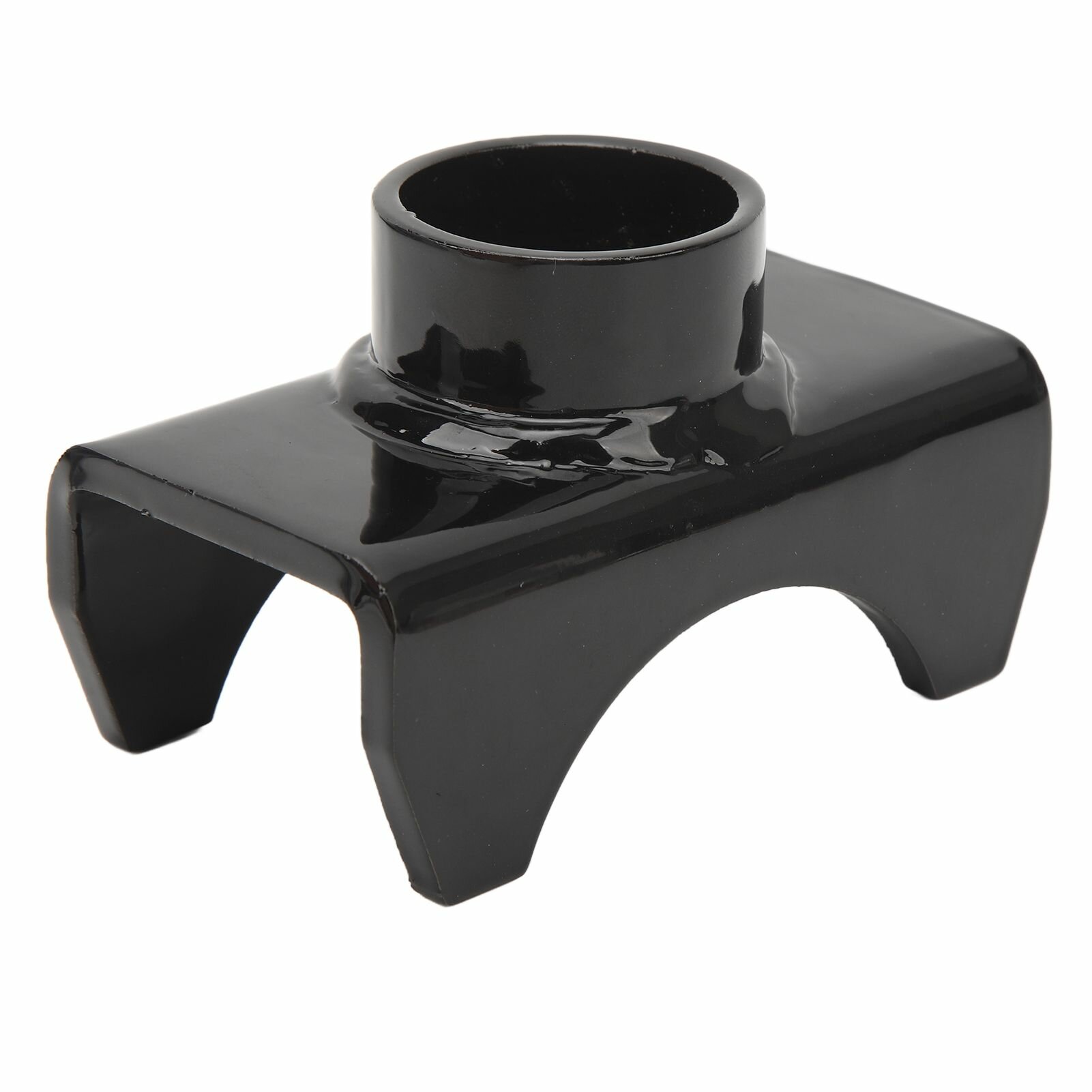 Адаптер оси домкрата, черный универсальный автомобильный подъемный седло, адаптер гидравлического домкрата