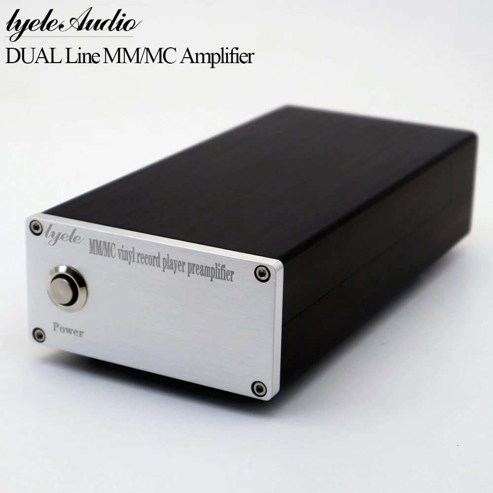 Lyele DUAL MM/MC фонокорректор 49720NA sliver, 230 В