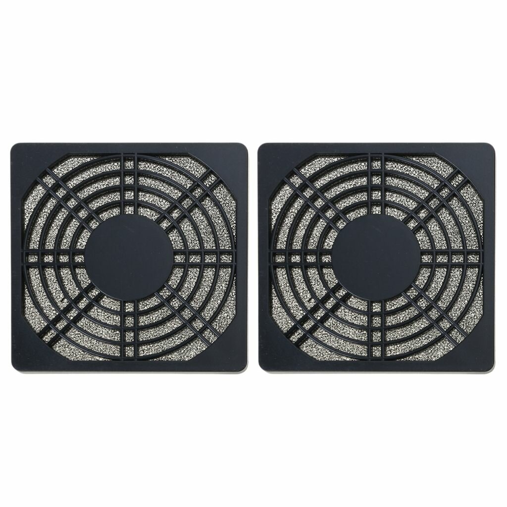 Сделай сам огнезащитный фильтр вентилятора охлаждения из АБС-смолы "три в одном" с пылезащитной сетчатой крышкой-96x96 мм