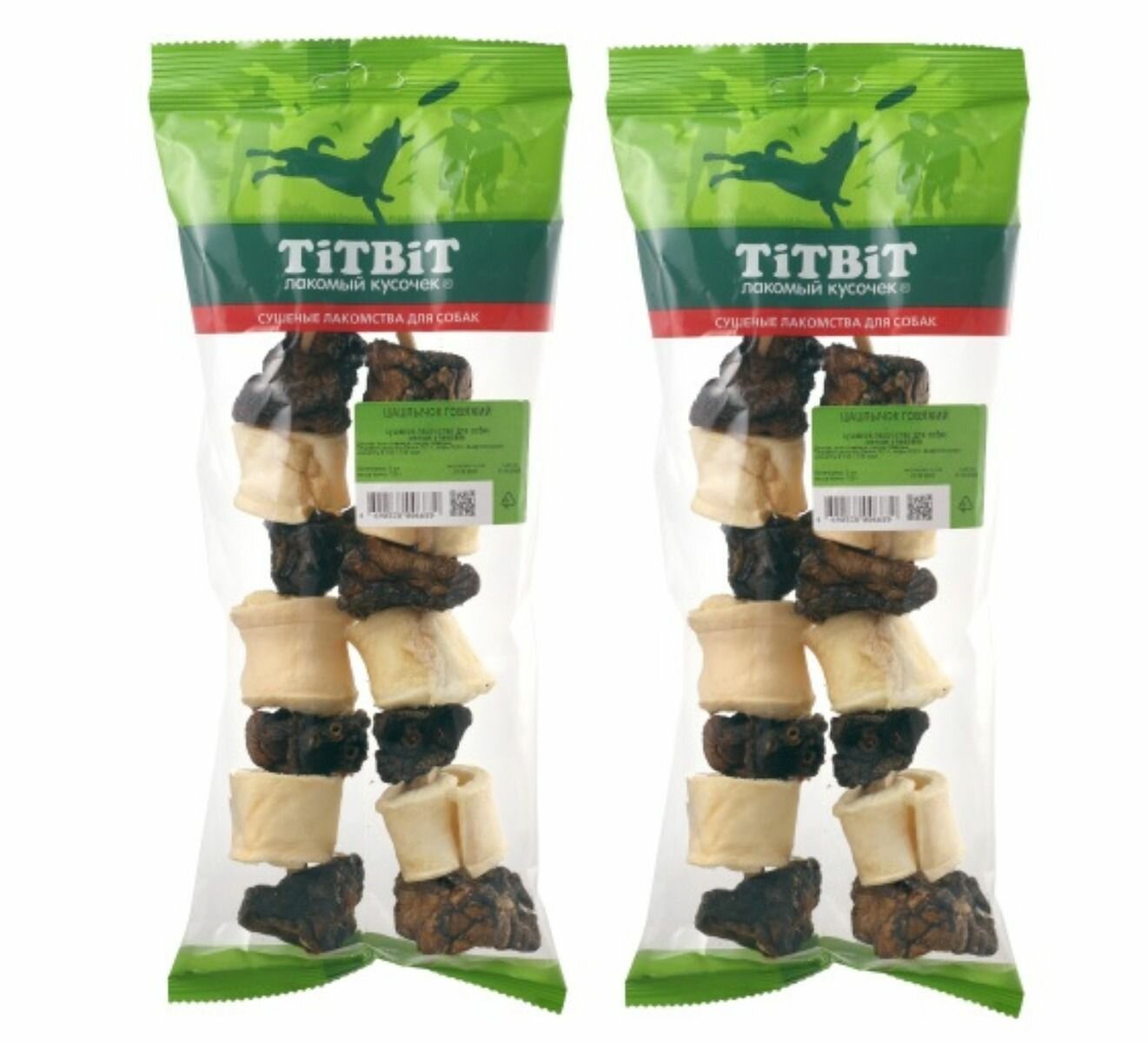 TiTBiT Лакомство для собак Шашлычок говяжий (2шт)