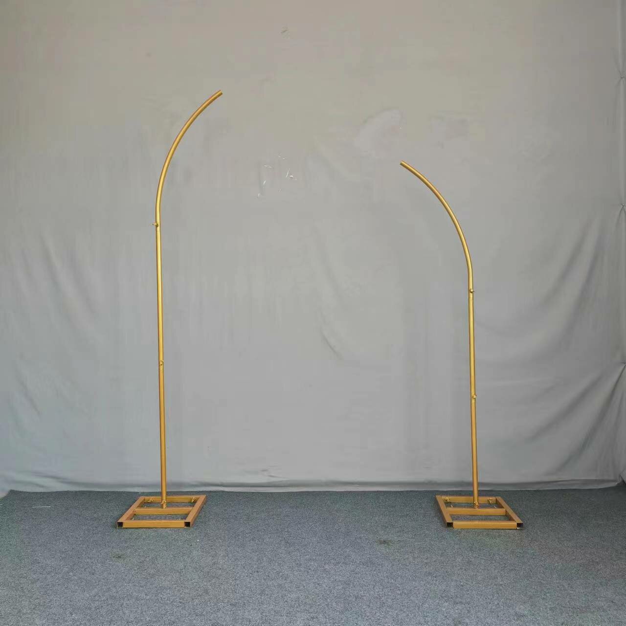 Свадебный реквизит "Арочная манящая арка", кованое железо, 2,1м+2,5м, черный