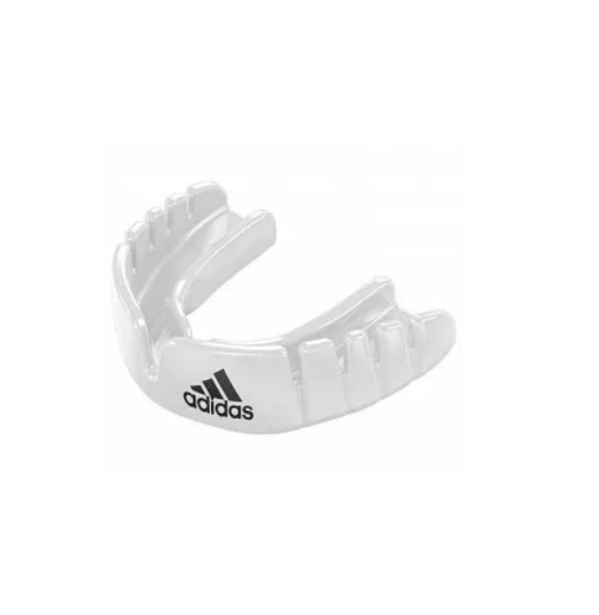 Капа одночелюстная Adidas Opro Snap-Fit Mouthguard белая (размер Senior) adiBP30