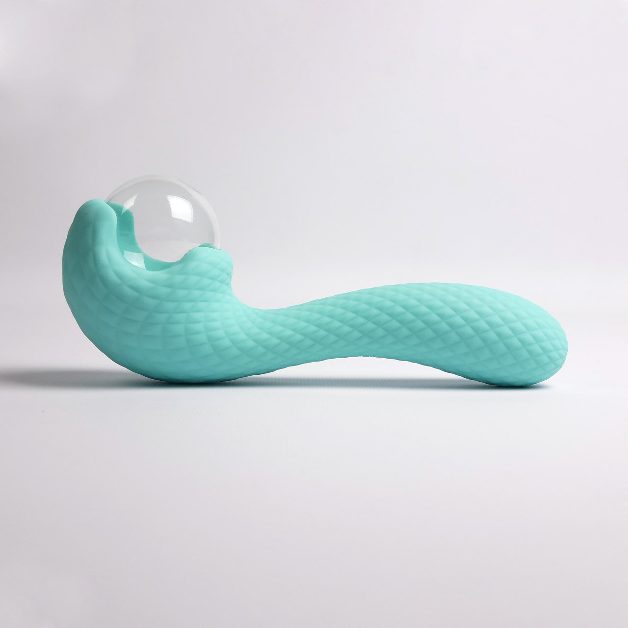 Вибромассажёр Youvic DF1010, 10 режимов, стеклянный шар, IPX6, токовая стимуляция, 18x7,8x5,8 см