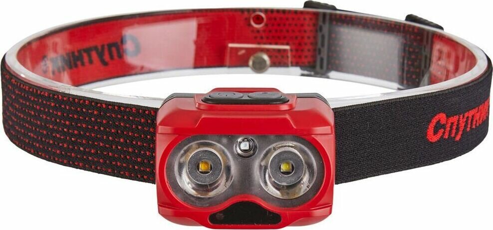 Фонарь налобный аккумуляторный светодиодный SL542