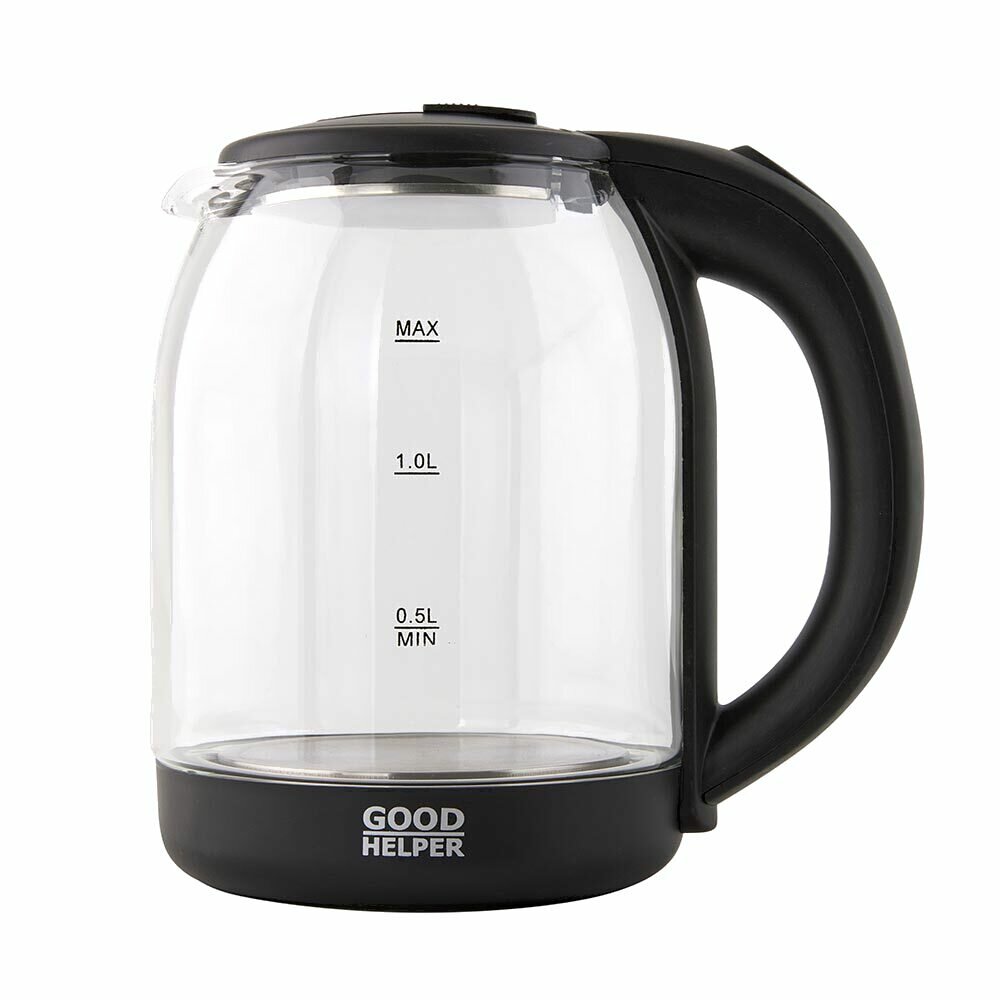 Чайник электрический KG-18B10 стекло/черный