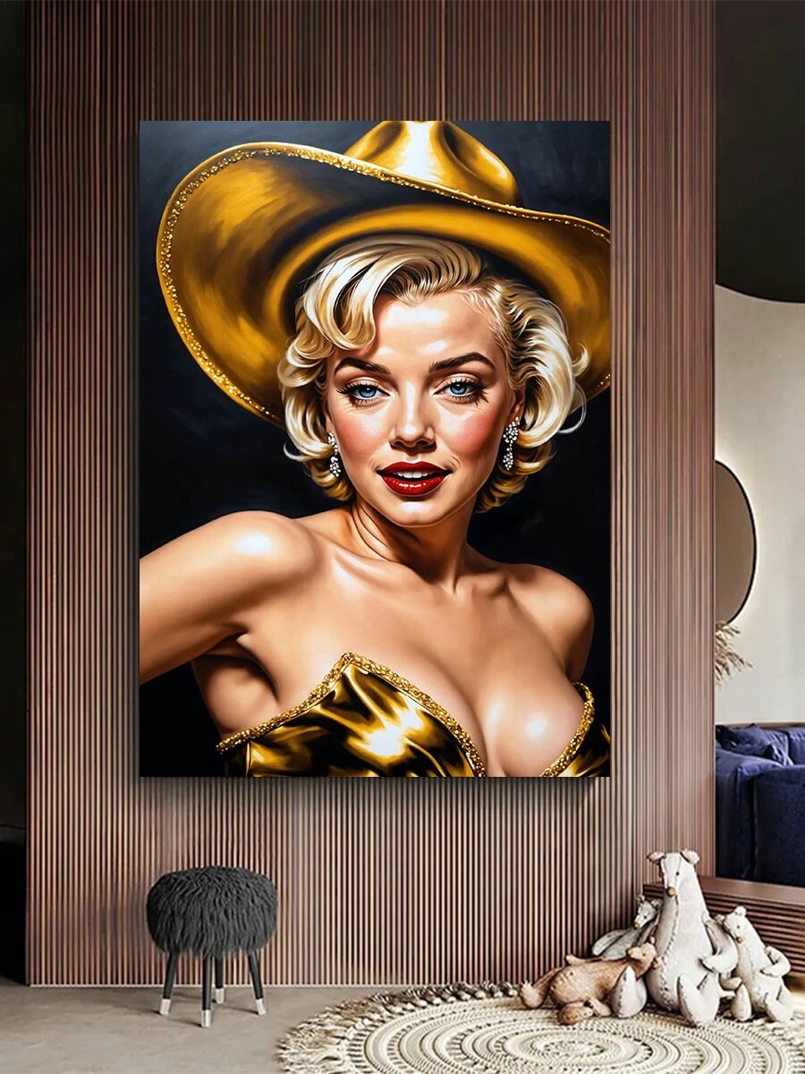 Картина на стену - "Marilyn Monroe / Мерилин Монро" , 50х70 см.