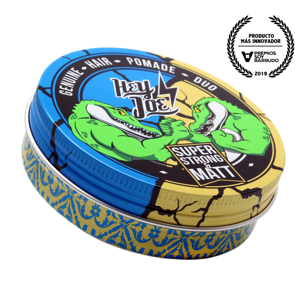 Помада для волос Hey Joe! GENUINE HAIR POMADE DUO средней и сильной фиксации 100 ml.