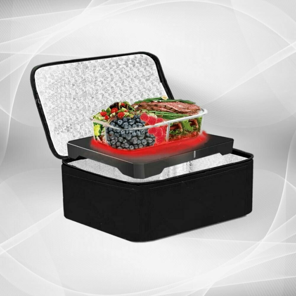 Подогреватель для ланч-бокса WB Electric с термосумкой, электрический ланч-бокс, для авто и помещения