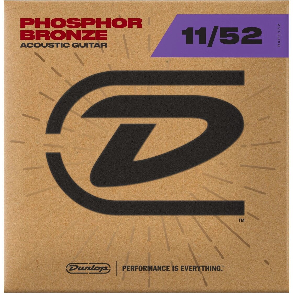Струны для акустической гитары Dunlop DAP1152