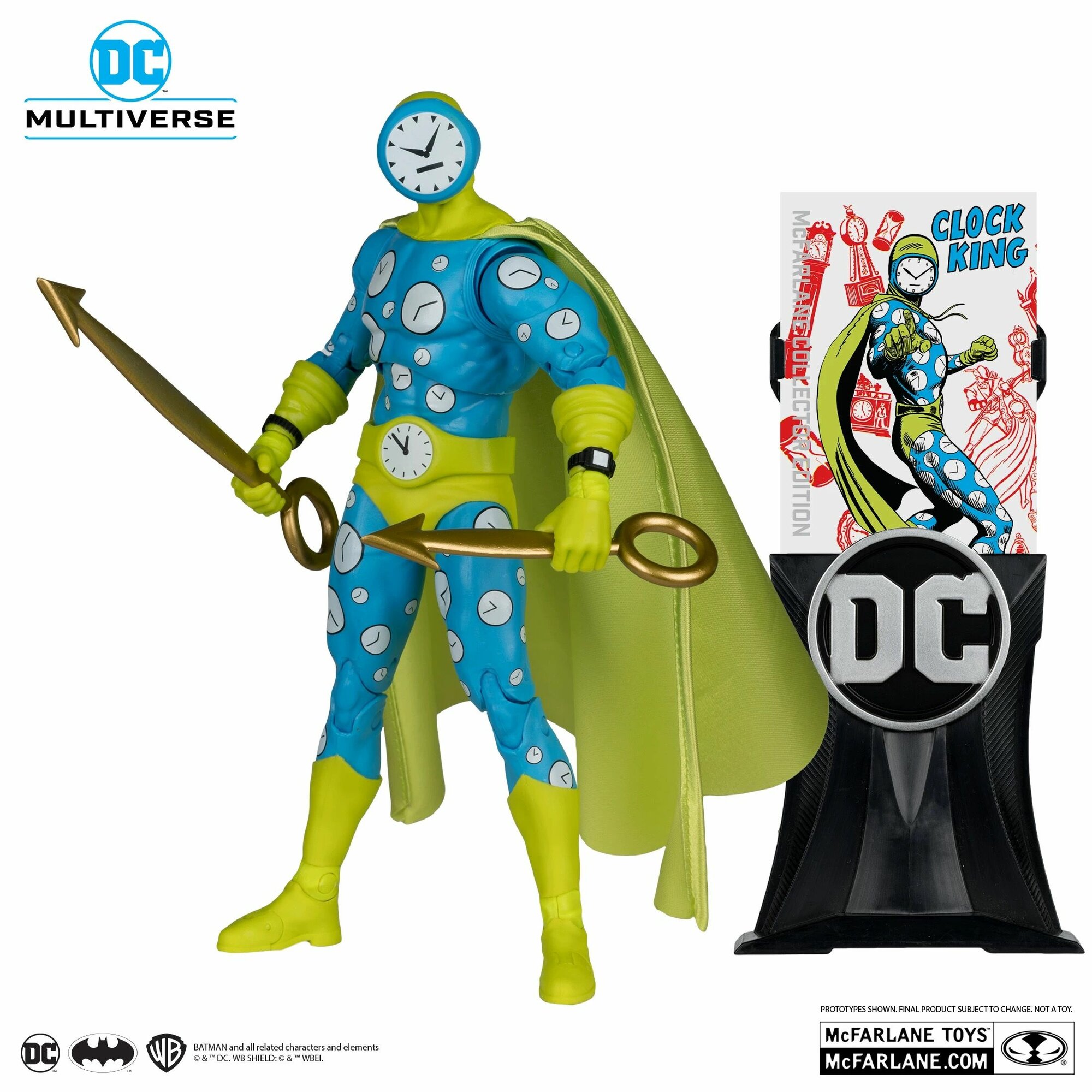 Фигурка McFarlane Toys DC комикс Clock King 18cm