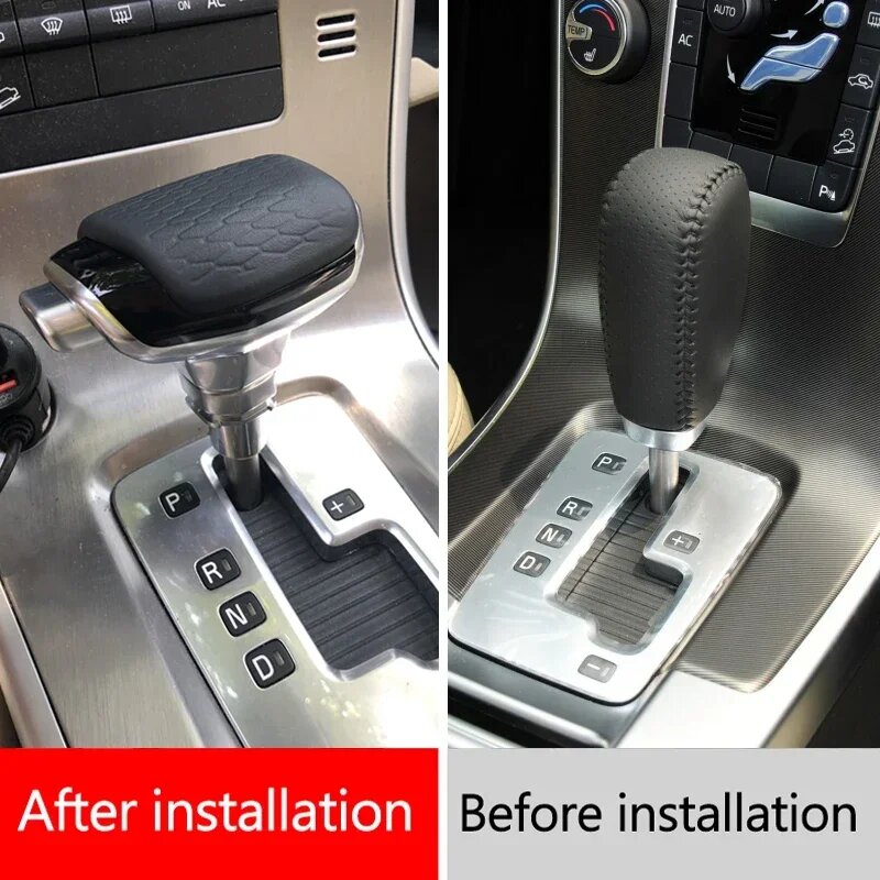 Ручка переключения передач для Volvo S60 S80 V60 V70 XC60 XC70, хрустальная ручка рычага КПП, аксессуары для автоматической коробки передач автомобиля For XC60 (2009-2012)