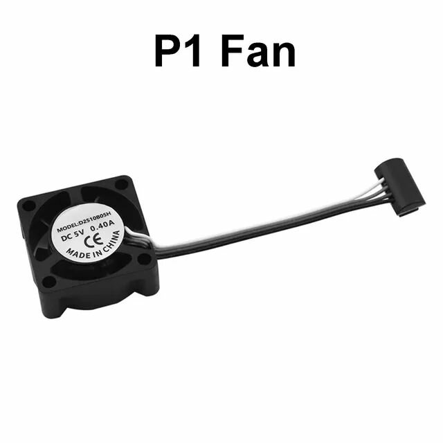 Охлаждающий вентилятор для 3д принтера Hotend для Bambu Lab P1 Fan 3шт