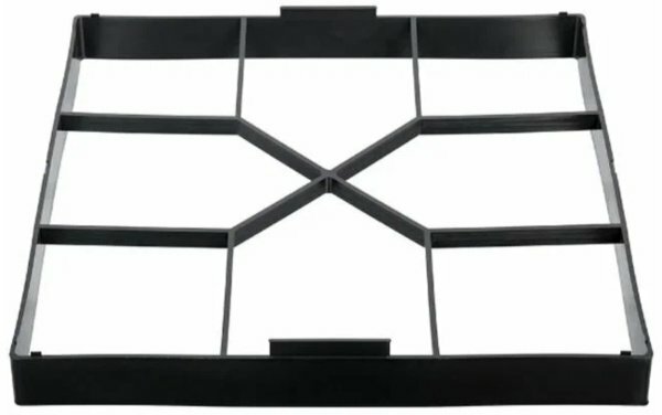 Форма для отливки садовых дорожек "Мозайка" 40x40x4см Vortex