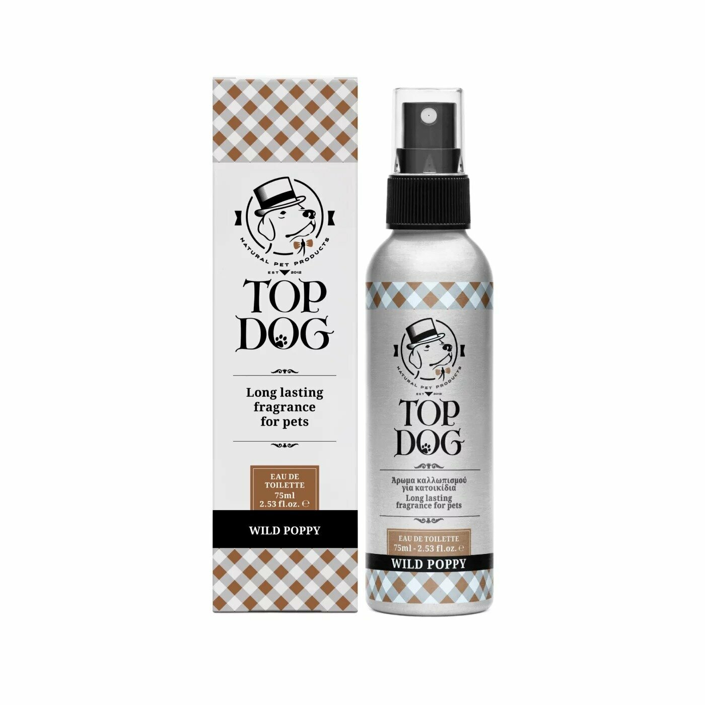 Духи для собак TopDog Wild Poppy Pet Lotion Fragrance, 75 мл