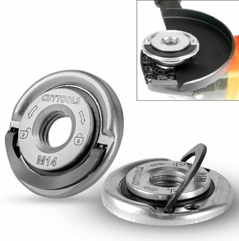 Гайка На УШМ Быстрозажимная М14