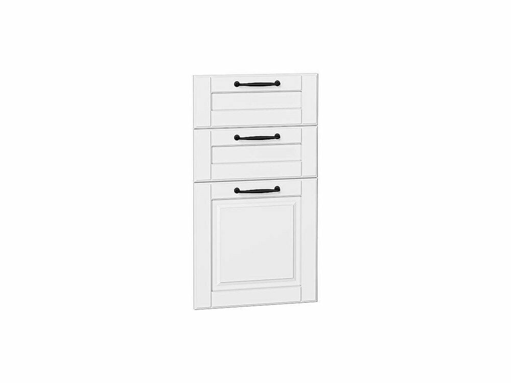 VVT Фасад Комплект фасадов Дублин для каркаса Ф-23 Н403 Special White, МДФ Special White, 702*396*16