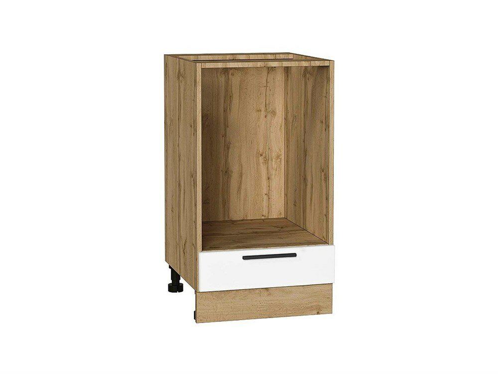 VVT Шкаф нижний под духовку Глетчер Дуб Вотан, Айленд Силк, 450