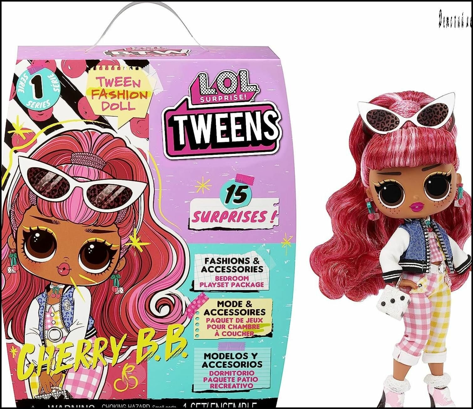 LOL Surprise Tweens Cherry B.B. Fashion Doll - Лол подросток Твинс Черри серия 1